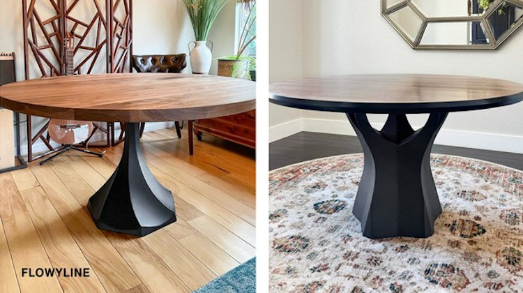 Luxurious Pedestal Table Base vs. Table Legs: What's the Difference ...