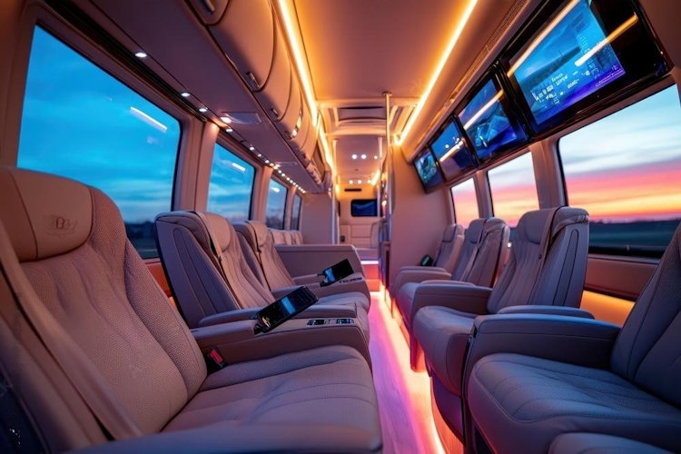 How a Luxury Charter Bus Can Make Group Travel Effortless and Elegant ...